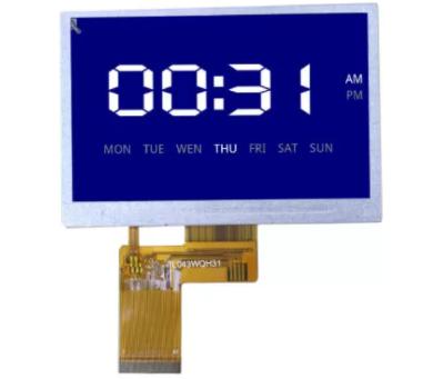 China 4.3 Inch 480 * 272 TFT LCD Resistive Touchscreen Panel 24 bit for sale