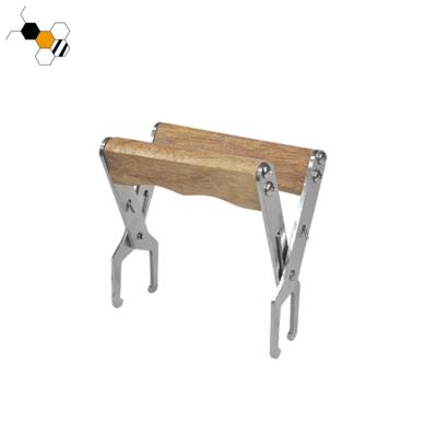 Chine Poignée en bois de cadre de ruche de l'apiculture d'acier inoxydable de poignée à vendre