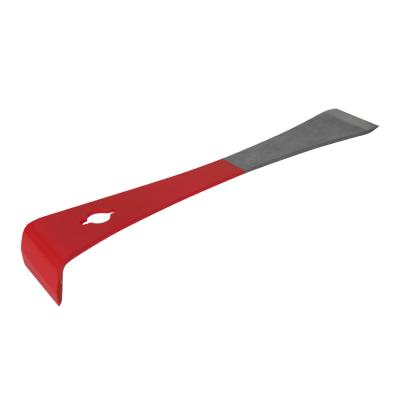China 23.5cm Painted Red Hive Tool Stainless Steel With Hook for sale