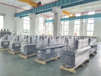 China 60kV Breakdown Voltage Oil Immersed Power Transformer for Dyn11 Connection Group at 25C Ambient Temperature for sale