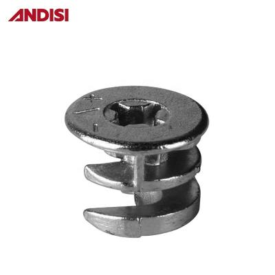 Κίνα Μίνι Fix Dowel Fastener Zinc Alloy Eccentric Cam για έπιπλα που συνδέουν 3 σε 1 μπουλόνι προς πώληση