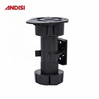 Chine Armoire de cuisine en plastique finition noire pieds réglables pieds de nivellement de la jambe à vendre