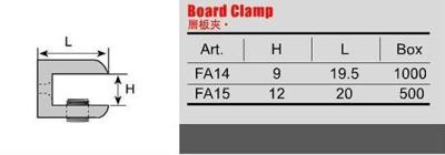 중국 가구 유리/보드 셰프 홀더 클립 클램프 메일 포장 지원 셰프 판매용