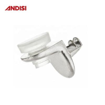 Zinc Alloy Glass Clip Clamp Bracket Holder for Cabinet Shelf Other Furniture