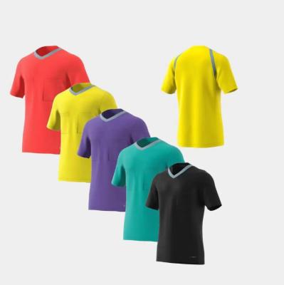 Cina l'uniforme 2023 del giudice asciutto rapido del gioco di calcio del gioco dell'arbitro del vestito dei bambini adulti degli studenti maschii in vendita