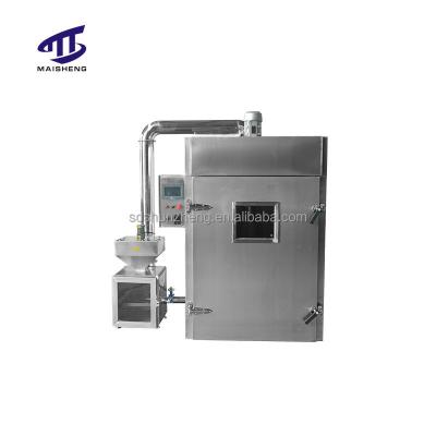 China Maisheng Industrial Smoke Oven Machine Electric 100kg Bacon Smoker Fish Sausage Smoking Machine for sale