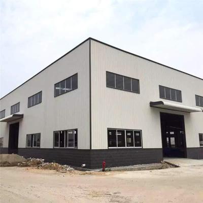 China Customized Fabricated Alloy/PVC Window Steel Structure Frame Workshop for sale