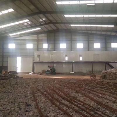 China Customized Fabricated Alloy/PVC Window Steel Structure Frame Workshop for sale