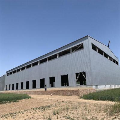 Q355B/Q235B 열로 굴린 H 섹션 기둥을 갖춘 철강 금속 창고