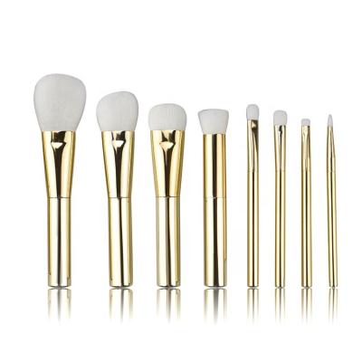 Cina Singolo puntale professionale dell'oro 35mm dell'insieme di spazzole di trucco 8pcs in vendita