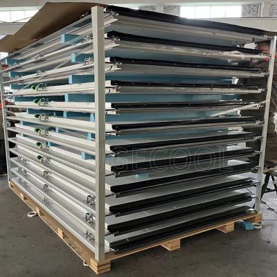 Chine Porte à charnière en aluminium double ouverte simple ouverte pour remplacer le conteneur à vendre