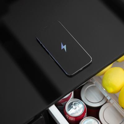 중국 현대 스마트 커피 테이블용 싱글 글래스 도어 맥주 냉장고 및 음료 냉장고 판매용