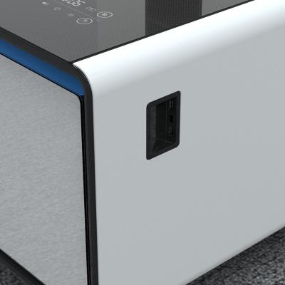 중국 음악 플레이어와 냉장고와 함께 다기능 스마트 커피 테이블 개인 곰팡이 판매용