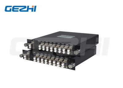 China Modul CH41-CH48 8CH DWDM Mux Demux verdoppeln Faser LGX mit Metallverbindungsstücken zu verkaufen