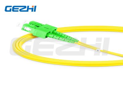 China 1310/1550nm LC APC naar SC APC Duplex OS2 Single Mode PVC 2,0 mm Fiber Optic Patch Cable Te koop
