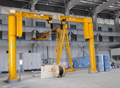 Cina Braccio a mensola Jib Crane Free Standing di lunghezza fissa della colonna 8m 3,2 tonnellate in vendita