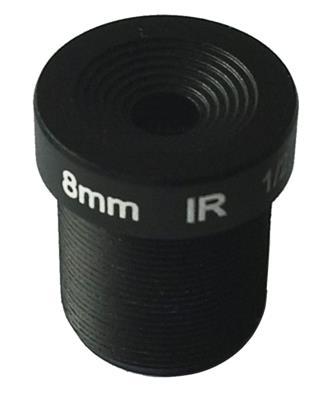 3.0MP 8mm 52.6 Degree CCTV Lens, M12 F2.4 1/2.7" IR MTV Lens 3.0MP 8mm 52.6 Degree CCTV Lens, M12 F2.4 1/2.7" IR MTV Lens