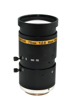 Machine Vision Lens 1/1.8" F2.8-16C 75mm 3 Megapixel C Mount Manual Iris Lens for Industrial camera Security Machine Vision Lens 1/1.8" F2.8-16C 75mm 3 Megapixel C Mount Manual Iris Lens for Industrial camera Security