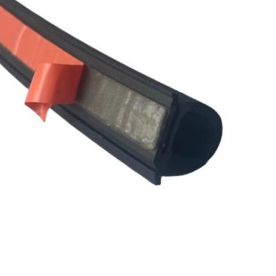 Cina Striscia di sigillamento delle porte dell'automobile 3m autoadesivo 14*12mm a forma di D Epdm schiuma di gomma per auto in vendita