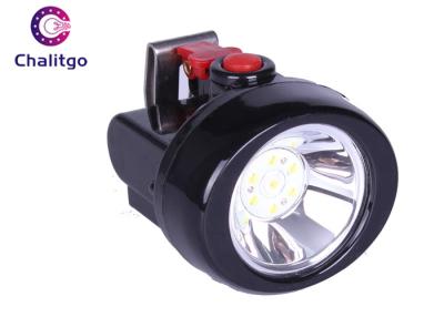 China 10000Lux LED Mining Lamp Portable Cordless Miner Cap 2000mAH High Brightness for sale