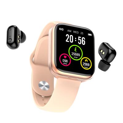 中国 スポーツのSmartwatchの1つの防水ブレスレットに付きEarbuds 2つはX5血圧の適性をつなぐ 販売のため