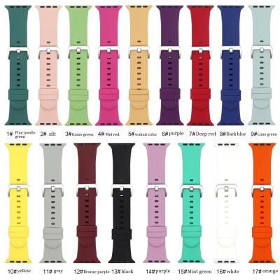 China De siliconeband voor Apple let Sport op Banden voor iWatch T600PRO W26 T500 plus Te koop