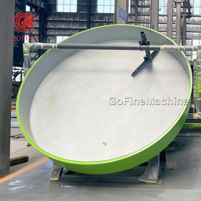 Chine Taux de granulation de 95% Disque engrais Granulateur Matériau en acier au carbone personnalisable à vendre