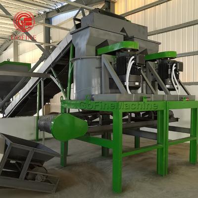 Chine Fermentation Compost Ligne de production d'engrais organiques pour l'alimentation Déchets de vache à vendre