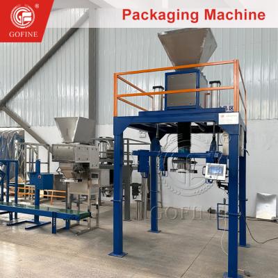 Chine Fertilisants composés matières premières chimiques Machine d'emballage de poudre en sacs en tonne à vendre