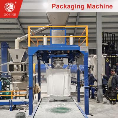 Chine Fertilisants composés matières premières chimiques Machine d'emballage de poudre en sacs en tonne à vendre