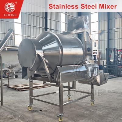 China Heavy-Duty SS304 Fertilizer Blending Equipment for Homogeneous Bulk Blends for sale