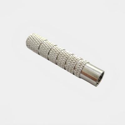 중국 Knurled Handles And Knobs Aluminum Alloy Blind Hole Hand Nuts with Swivel Insert Nut 판매용