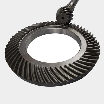 중국 CNC Custom Spiral Bevel Gear Set Stainless Steel Carbon Steel Material for Hydraulic System 판매용
