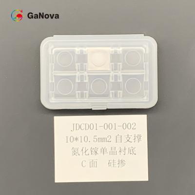 Cina µm del ≤ 10 del µm ±25 TTV di 10*10.5mm2 GaN Single Crystal Substrate Thickness 350 in vendita