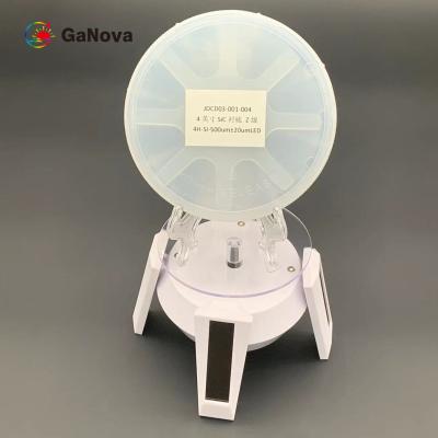 China 150,0 mm + 0 mm / -0,2 mm SiC epitaxiaal wafeltje 4H kristalvorm Te koop