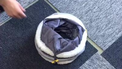 China Portable Collapsible 2 Way Mesh Cat Tunnel for sale