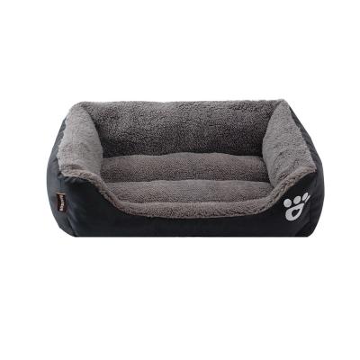 Cina Peluche Sofa Bed del cane di animale domestico di Oxford di Multi-colori in vendita