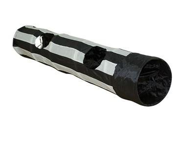 China Polyester 4 Holes Collapsible Dog Training Tunnel for sale