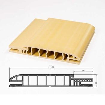 China des 20cm Architektur-WPC Bienenwaben-dekorativer Türpfosten Türrahmen-4.6cm zu verkaufen