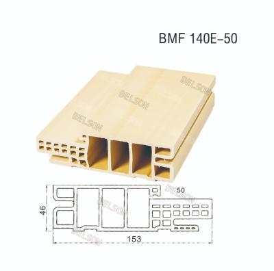 China montante do aro da porta plástico instalado fácil WPC do perfil ajustável 140mm de 140E-50 à venda