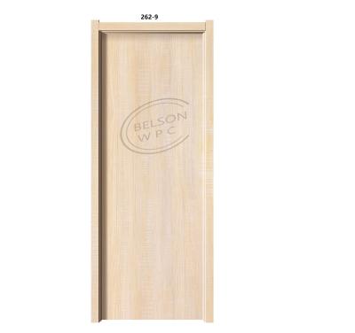 Chine BES portes imperméables de wpc des 262-9 de wpc (composé en bois de PVC) de wpc de porte de la Chine prix bon marché creux purs et pleins d'usine à vendre