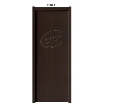 Chine BES porte de flux intérieure simple en bois de 01062-9 de wpc (composé en bois de PVC) de wpc petits prix creux purs et pleins WPC de porte à vendre