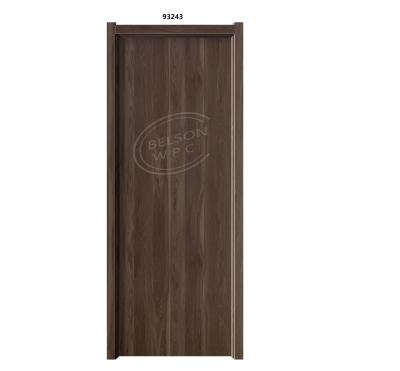 Chine BES porte creuse de wpc (composé en bois de PVC) de wpc pur et plein de 93243 a stratifié le revêtement affleurant de film de la peinture de portes de WPC/PVC à vendre