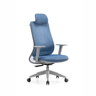 Chine Chaise gestionnaire pivotante réglable en hauteur Meubles de bureau en tissu moderne pour les cadres à vendre