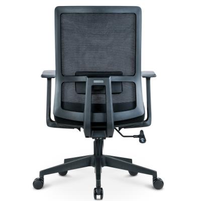 Chine Support lombaire de luxe réglable Ergonomie exécutive Bureau d'ordinateur pivotant Bureau de bureau à dos moyen Meubles de bureau à vendre