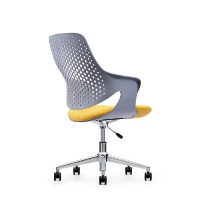 Chine Chaise de bureau en plastique gris moderne à vendre