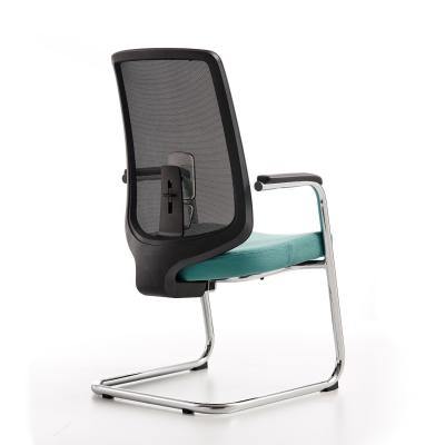 Chine Chaise de bureau pour le personnel à mi-arrière en maille Chaise de salle de conférence avec pied en métal et expédition gratuite à vendre