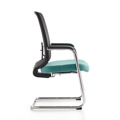 Chine Chaise de bureau pour le personnel à mi-arrière en maille Chaise de salle de conférence avec pied en métal et expédition gratuite à vendre