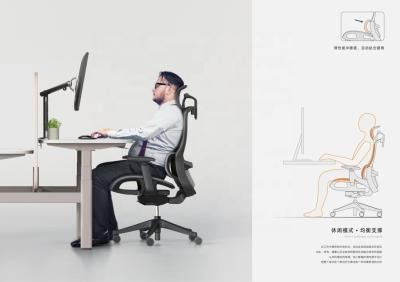 Chine Chaise de chef pleine maille avec mécanisme Donati Meubles de bureau modernes de luxe Pass BIFMA Test à vendre