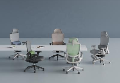 Chine Chaise de chef pleine maille avec mécanisme Donati Meubles de bureau modernes de luxe Pass BIFMA Test à vendre